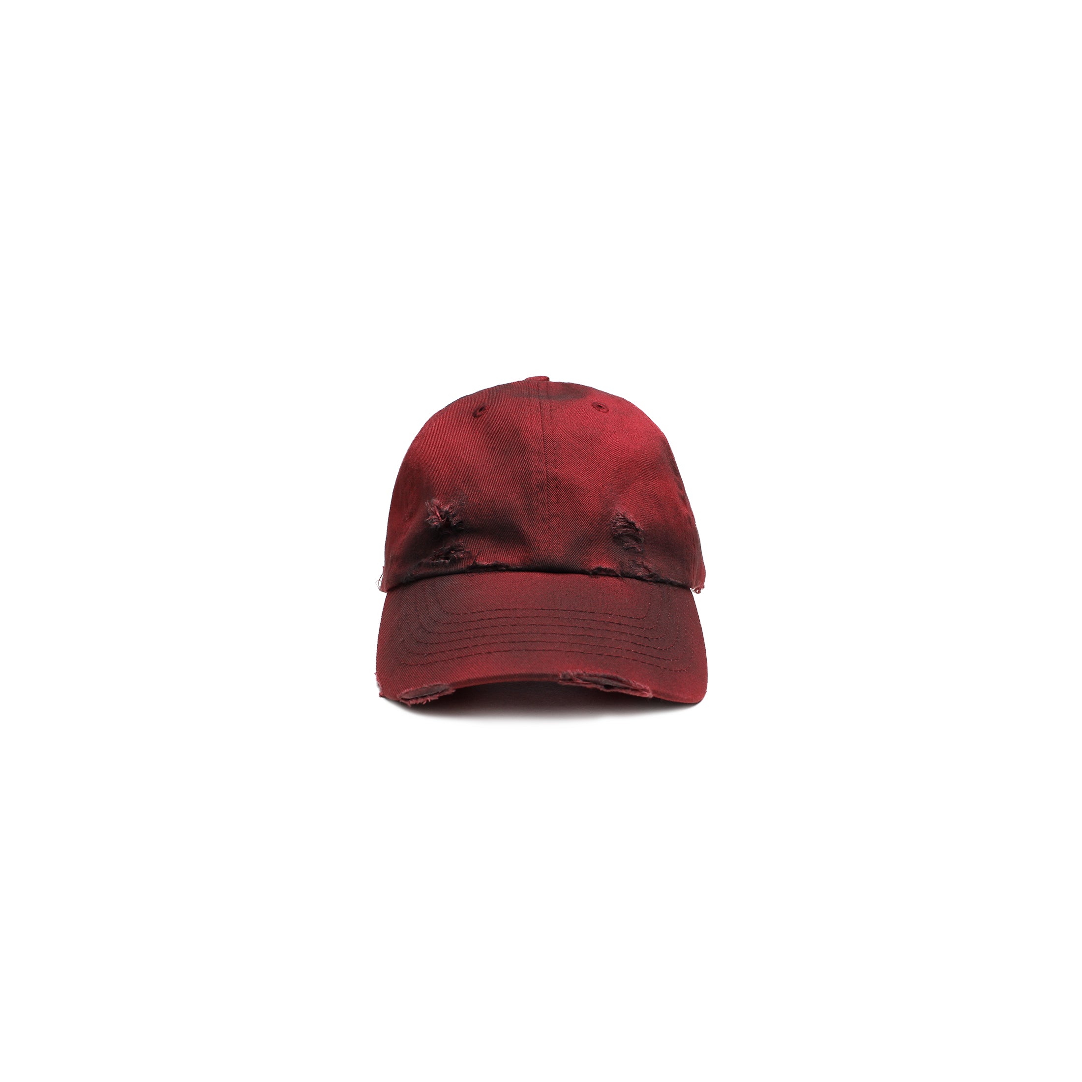 DESTROYED RED RUBY HAT – MORALE
